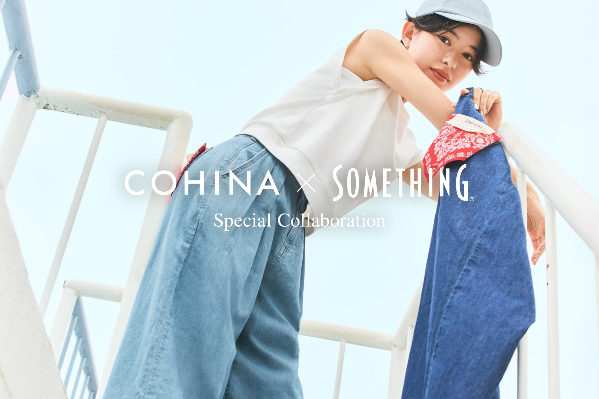 COHINA×SOMETHING Special Collaboration – COHINA STORE